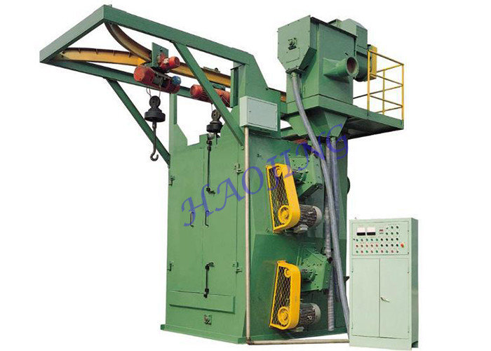Customized Rail Hanger Type Shot Blaster Machine for Casting Derusting