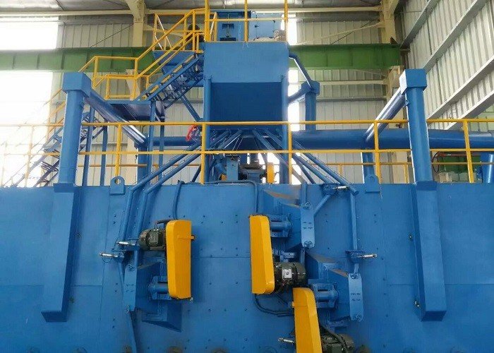 Roller Conveyor Steel Plate Shot Blasting Machine for Surface Reinforcement
