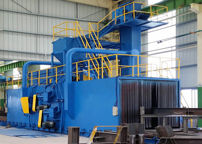 Electrical Roller Conveyor Shot Blasting Machine for Steel Pipe Surface Improving