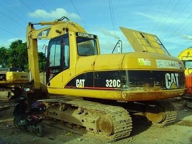 Used Construction machine Used 320C Caterpillar Excavator CAT