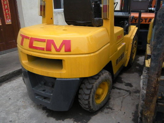 New Painting 3 Ton Used Forklift Trucks / Second Hand Forklifts