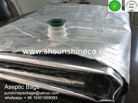 Aseptic Bags for tomato paste, juice, milk, liquid egg etc