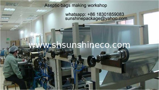 High Quality Transparent Bags for  liquid egg, juice, wine, milk etc