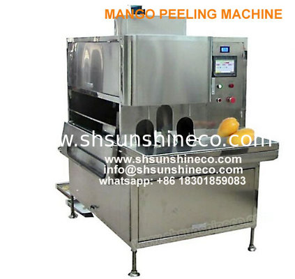 High Efficiency Mango peeling machine, Mango Peeler, Mango Processing Machine, Mango Puree Production