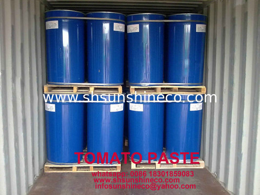 Crop 2016 100% fresh tomato paste brix28~30%, 30~32%, 36~38% tomato paste in drum