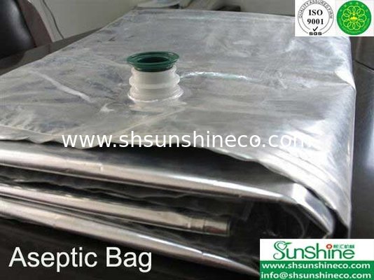 Aseptic Bags for tomato paste, juice, milk, liquid egg etc
