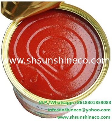 Canned Tomato Paste/ tin tomato sauce