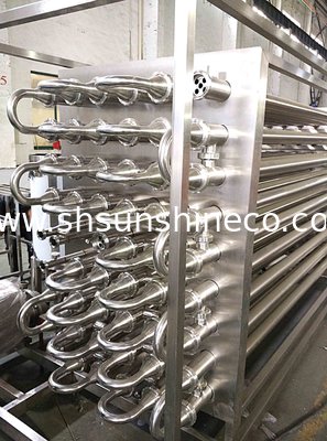 Specially supply high efficiency low energy cost paste sterilization, sterilizer for fruit juice, tea drink, milk etc.