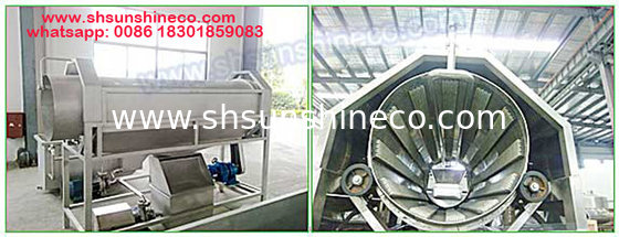 Rotary drum brush washing machine/fruit washer/carrot washer/ginger washer