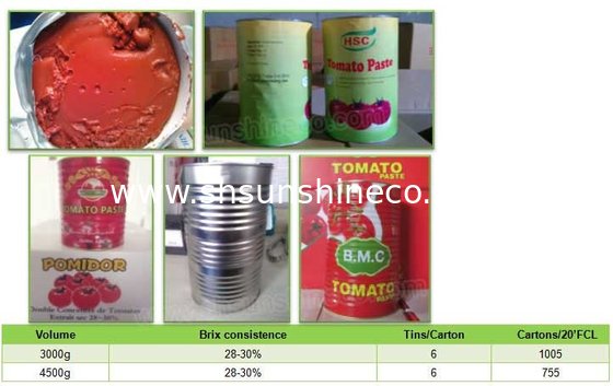 Good supplier of tin can Tomato paste/Chinese tomato paste/China tomato sauce/xinjiang tomato paste in can