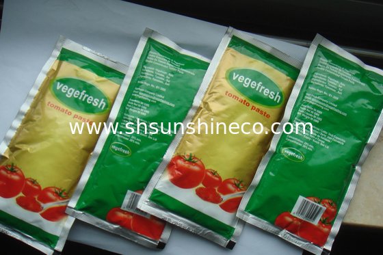 China small package tomato paste, pouch tomato paste, tomato ketchup, tomato sauce