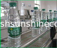 Chain plate lifting machine and conveying machine for fruit and vegetable, juice, tea drink, milk etc.