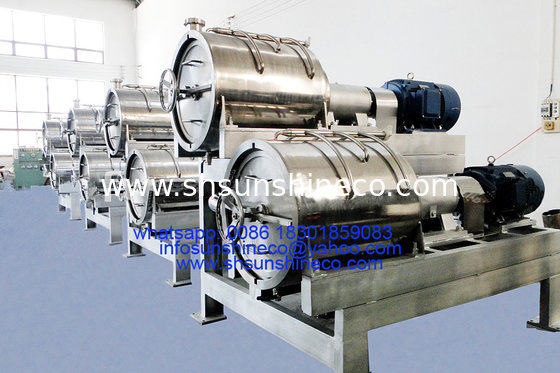 fruit pulping & refining machine tomato pulping & refining pulper and refiner