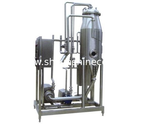 Vacuum Deaerator Degasser to remove the foreign smell and oxygen from the product such as milk, juice, jam and so on