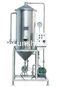 Vacuum deaerator and degassing machine to remove the foreign smell and oxygen from milk, juice, jam and so on