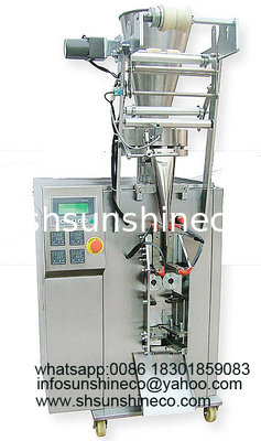 vertical type three or four side sealing plastic bag packaging machine