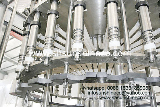 PET bottle washing, filling and sealing equipment for water, tea, juice drinks, carbonated beverage factory