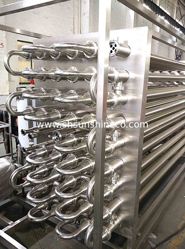 Specially supply high efficiency low energy cost paste sterilization, sterilizer for fruit juice, tea drink, milk etc.