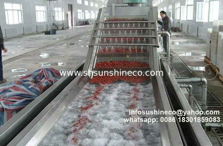 Professional Supplier of Apple Washing Machin/tomato washer/fruit washing machin/ bubber washing machine