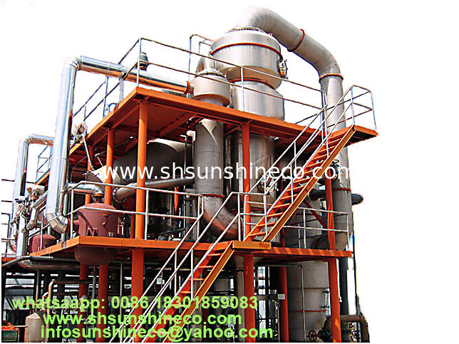 Forced External Circulation Vacuum Evaporator/single effect vacuum evaporator/evaporator