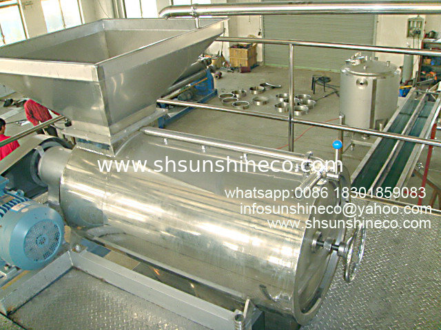 Mango destoner destoning machine for mango remove the peel and stone of mango