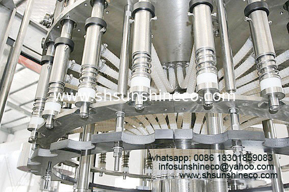 PET bottle washing, filling and sealing equipment for water, tea, juice drinks, carbonated beverage factory