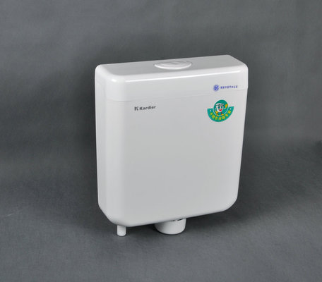 Bath 6L - 7L Exposed Toilet Cistern , PP Lavatory Single Flush Tank KDR-006T