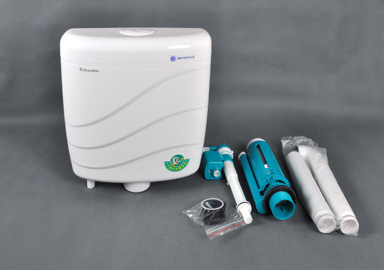 50 Gallon Exposed Toilet Cistern , Home Slim Toilet Cistern Water Tank