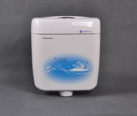 Colorful Exposed Toilet Cistern , Dual Flush Toilet Tank 3L 6L  8L Volume