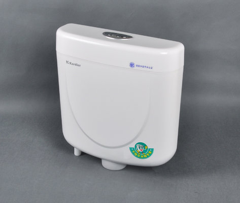 3L 6L 8L Dual Flush Plastic Toilet Cistern , Toilet Water Tank Bottom input
