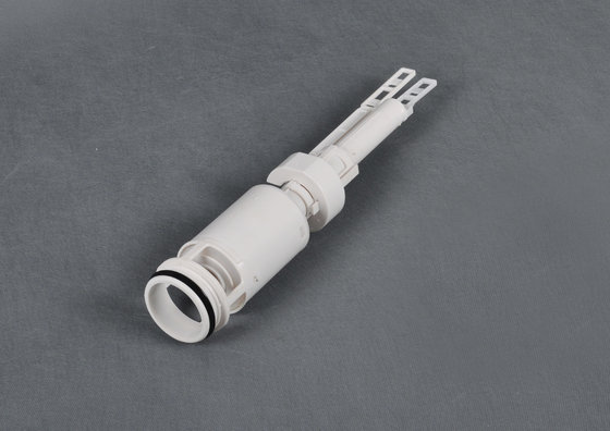 Bath Sanitary Ware Plastic WC Flush Valve , Concealed Toilet Tank Valve