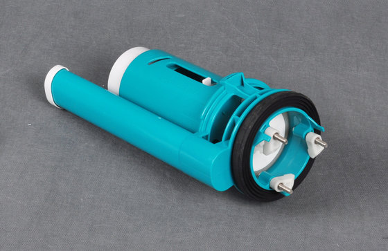 Plastic Modern 3L/6L Flush Tank Valve , Commercial Toilet Flush Valve