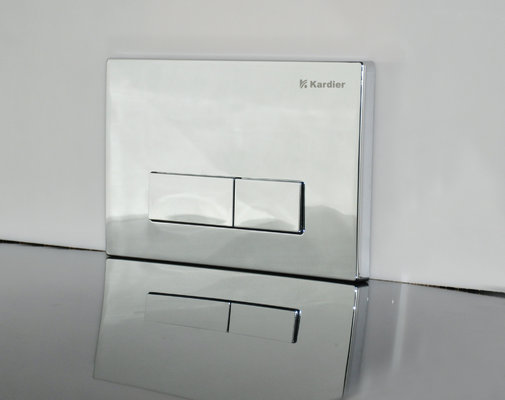 Smart Bathroom Concealed Plastic Toilet Flush Panel For Hotel WC Washroom