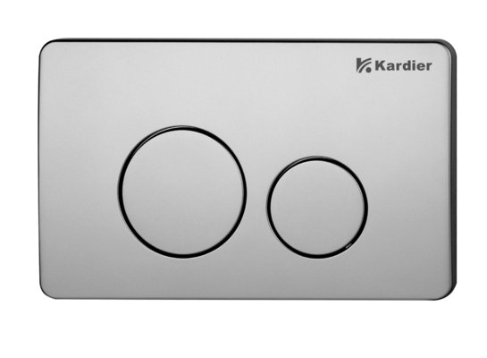 High Class Flush Plate Dual Push Bathroom Parts On Concealed Cistern