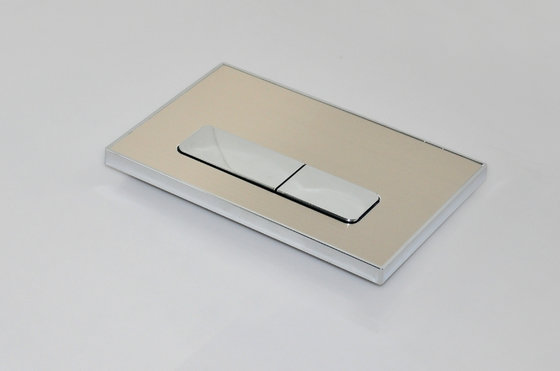 Aluminium Alloy Toilet Flush Plate Decorate Bathroom Sanitaryware