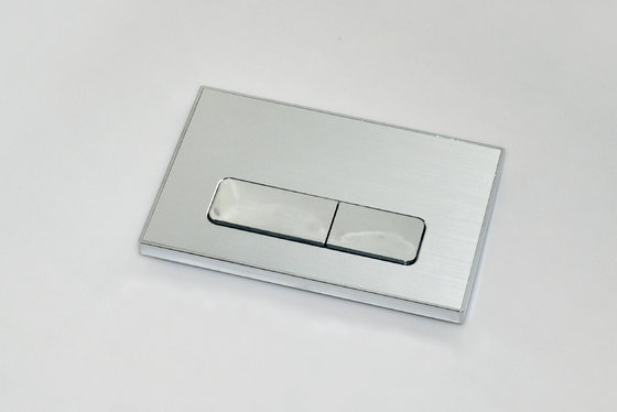 Aluminium Alloy Toilet Flush Plate Decorate Bathroom Sanitaryware