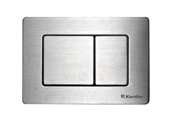 Concealed Cistern Stainless Steel Flush Plate , Durable Toilet Flush Button KDR-097B