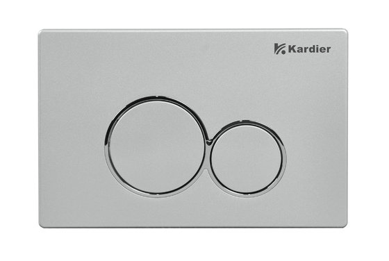 Bathroom ABS Plastic Toilet Dual Flush Plate For Concealed Cistern