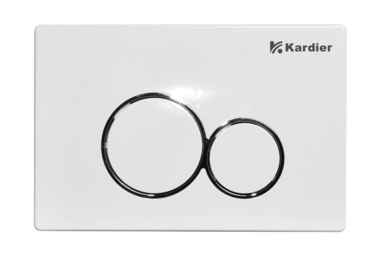 Bathroom ABS Plastic Toilet Dual Flush Plate For Concealed Cistern