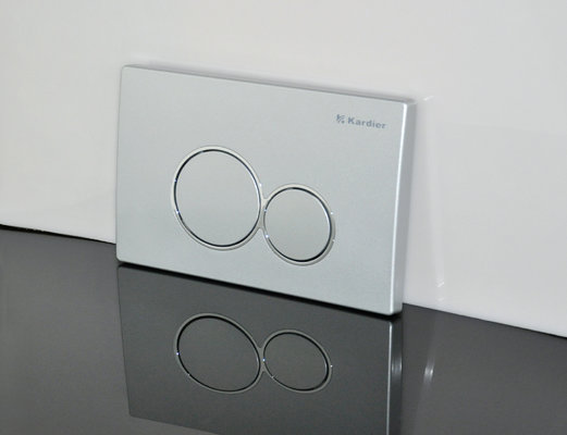 Bathroom ABS Plastic Toilet Dual Flush Plate For Concealed Cistern