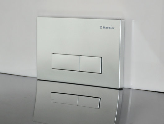 Modern Indian Mark H Shape ABS Flush Panel / Plates For Concealed Cistern