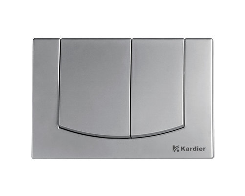 Bathroom Exposed Wall Mount Dual Toilet Flush Panel For Concealed Cisterns