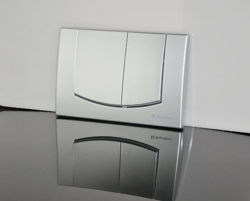 Bathroom Exposed Wall Mount Dual Toilet Flush Panel For Concealed Cisterns