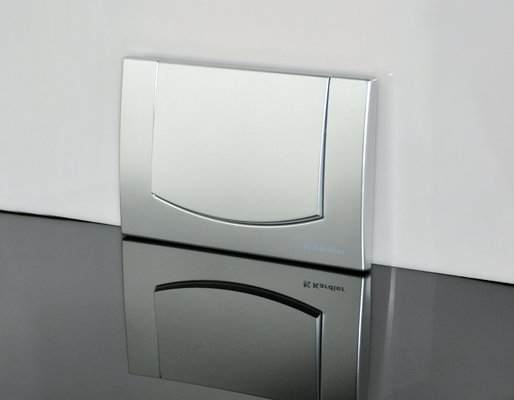 Single Flush ABS Plastic Toilet Flush Plate Installing On Concealed Cistern