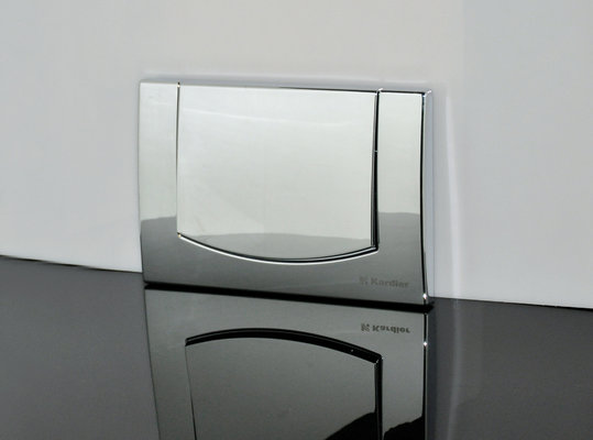 Single Flush ABS Plastic Toilet Flush Plate Installing On Concealed Cistern