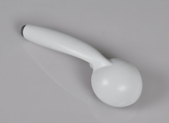 Five Function White Plated Plastic Shower Head , Low Pressure Shower Head Under 0.1Mpa