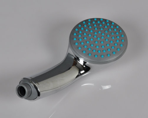 Single Function Chrome Plated Plastic Shower Head Water Efficient Shower Heads