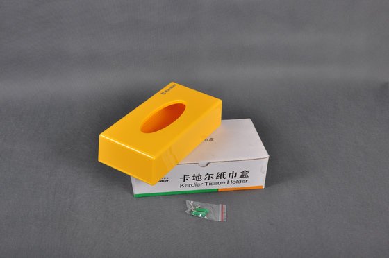 Cuboid Shape Fresh ABS Plastic Toilet Tissue Box Domestic Sanitary Ware