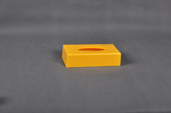 Cuboid Shape Fresh ABS Plastic Toilet Tissue Box Domestic Sanitary Ware