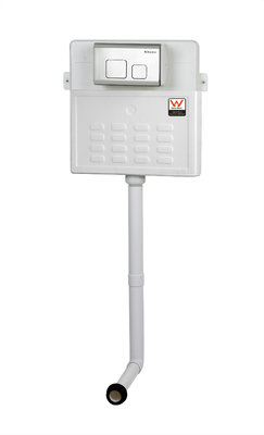 HDPE Toilet Cisertn Dual Flush Plastic White Concealed Toilet Cistern For Squatting Pan KDR-011C